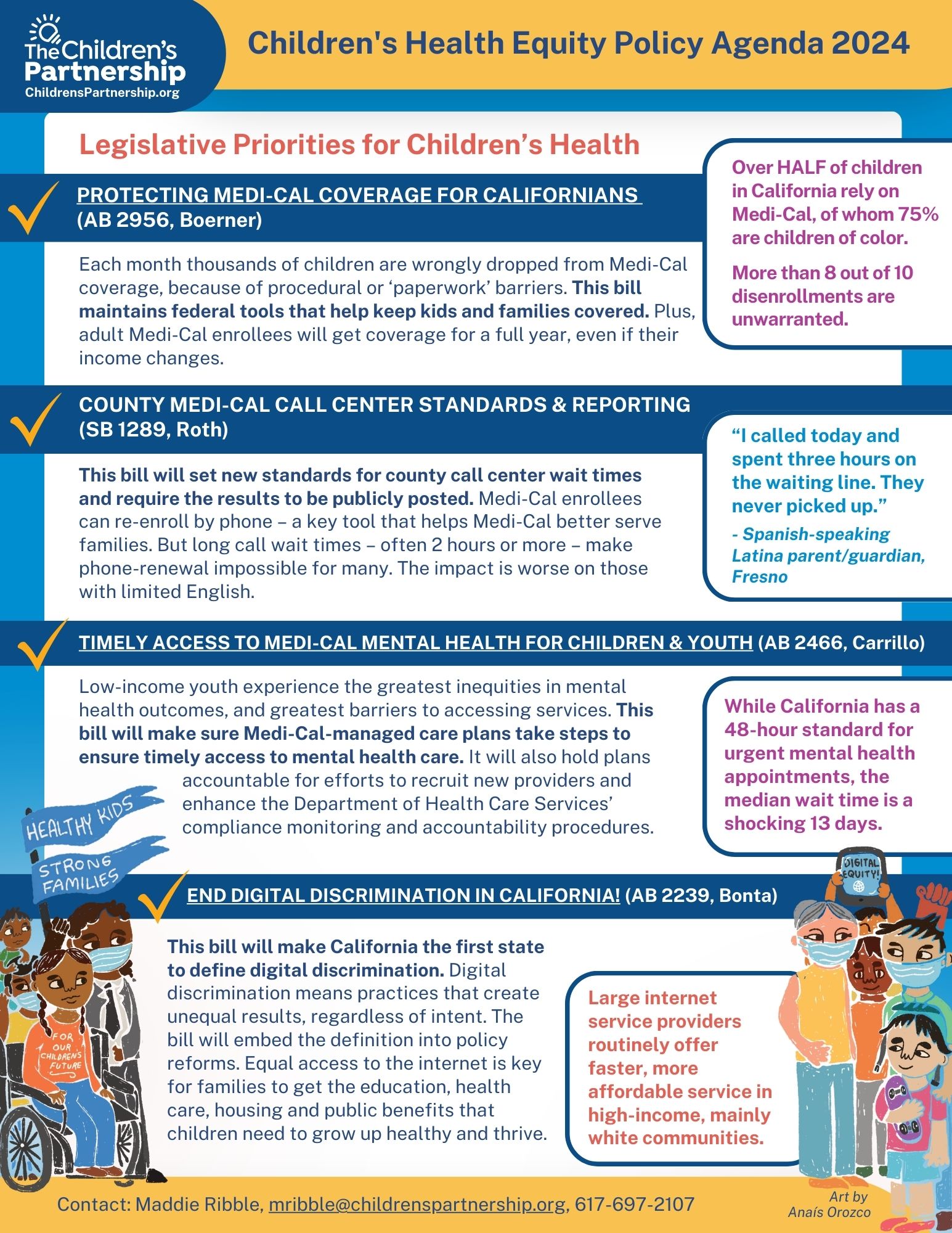 2024 Children's Health Equity Policy Agenda - The Children's Partnership
