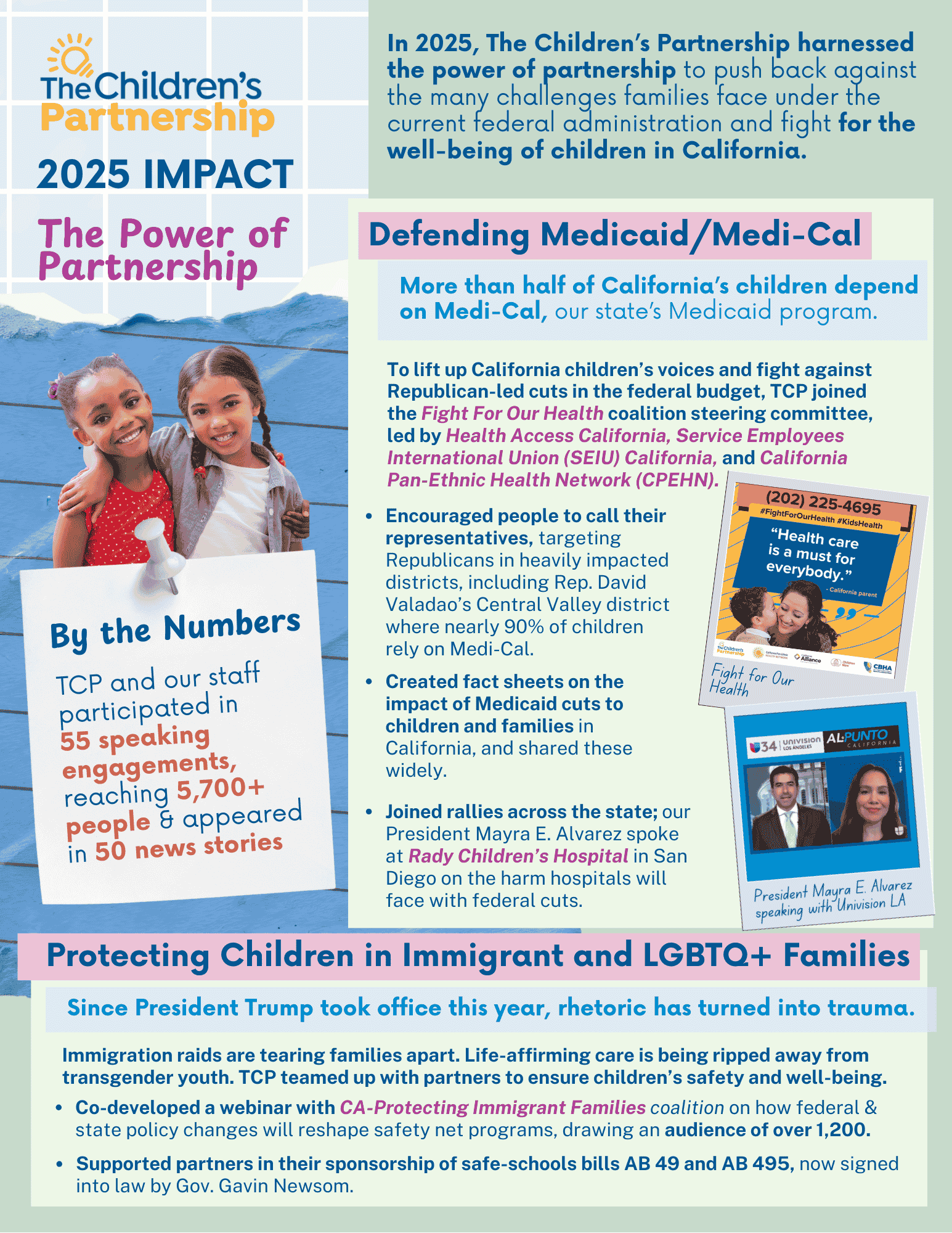Our Impact - The Children's Partnership